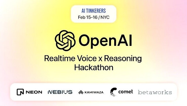 OpenAI Realtime Voice x Reasoning Hackathon (AI Tinkerers) [AI Tinkerers - New York City]