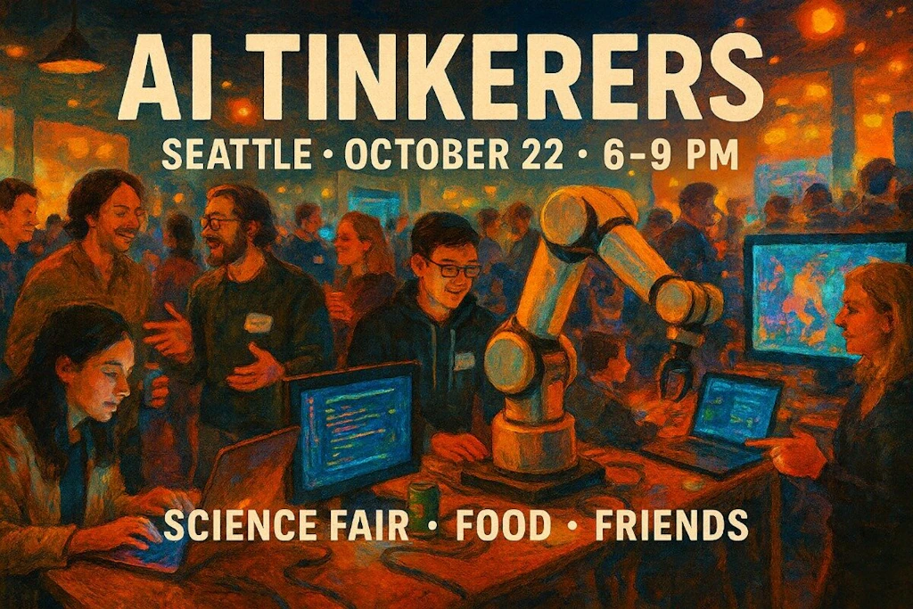 October Meetup - Science Fair at Foundations [AI Tinkerers - Seattle]